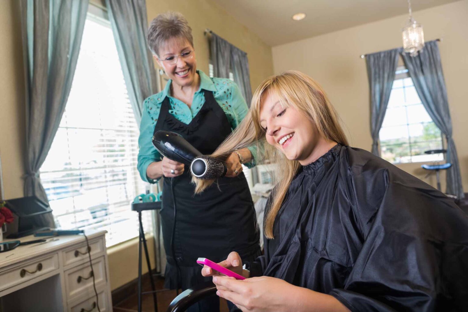The benefits of being a mobile hairdresser - Protectivity